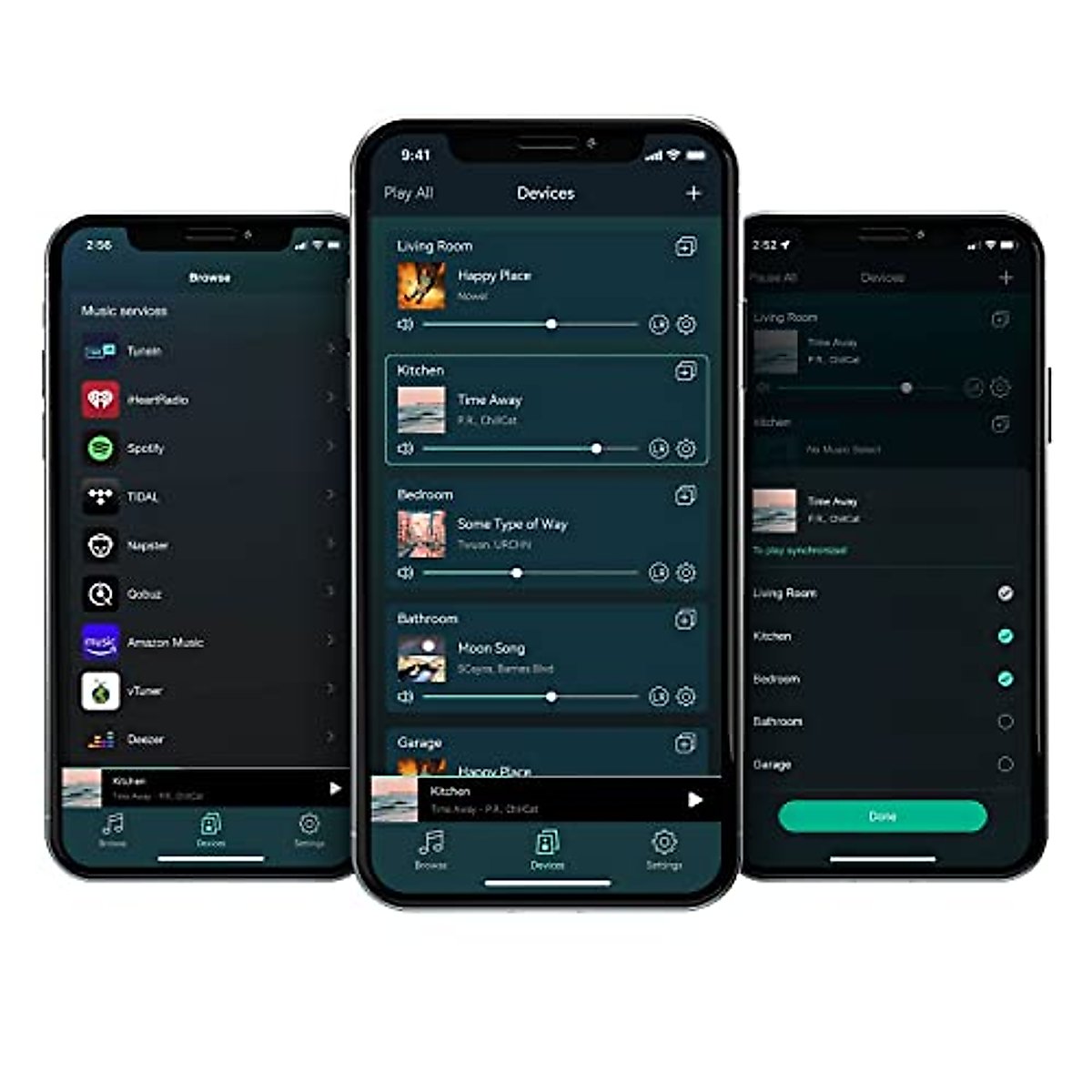 Wiim Mini Airplay 2 Music Streamer, WiFi & Bluetooth Multiroom/Multizone Audio Receiver Within Spotify/Tidal Connect & 192khz/24bit Hi-Res Audio, Works with Siri & Alexa Voice Assistant.