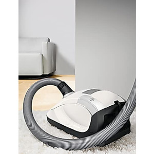 Miele Compact C1 Pure Suction Powerline Canister Vacuum, Lotus White