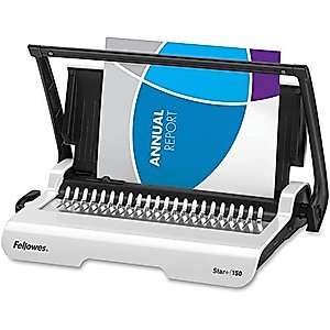 Fellowes Binding Machine Star+ Comb Binding (5006501), 3.1" x 17.7" x 9.8"