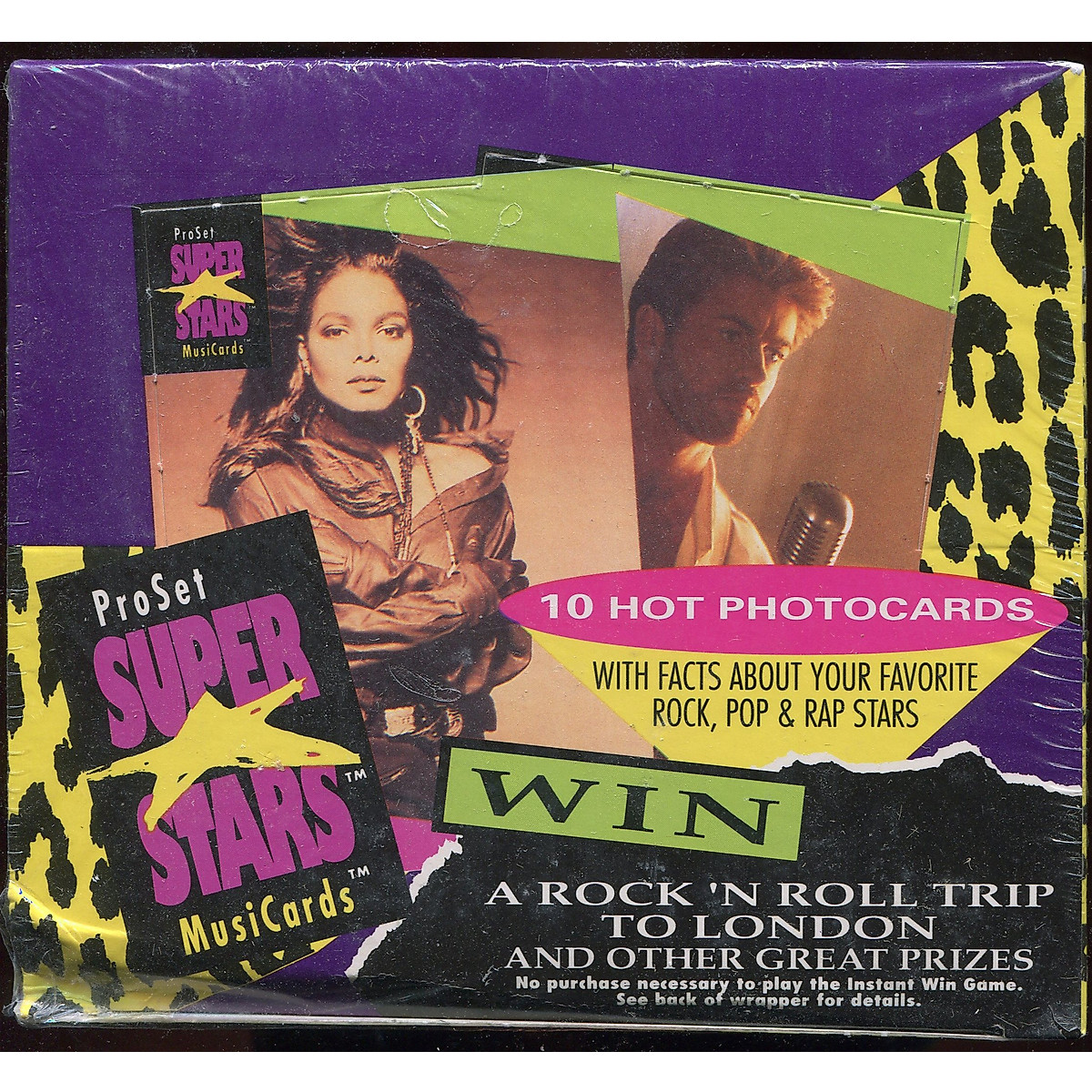Pro Set Super Stars MusiCards Box