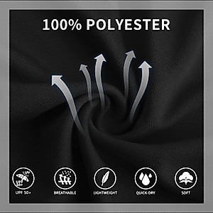 CQC Women's Golf Tennis Sleeveless Polo Shirts Quick Dry Athletic Tank Tops UPF 50+ Black M