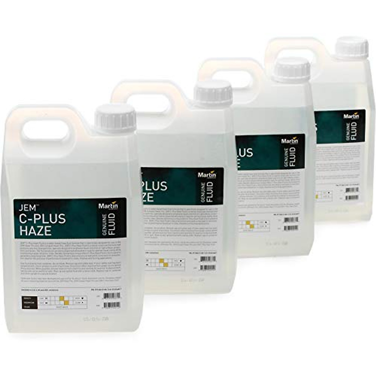 Martin Lighting JEM C-Plus Haze Fluid 4 X 2.5-Liter Bottles