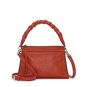 Vince Camuto Womens Chlor Crossbody, Burnished Orange, One Size US