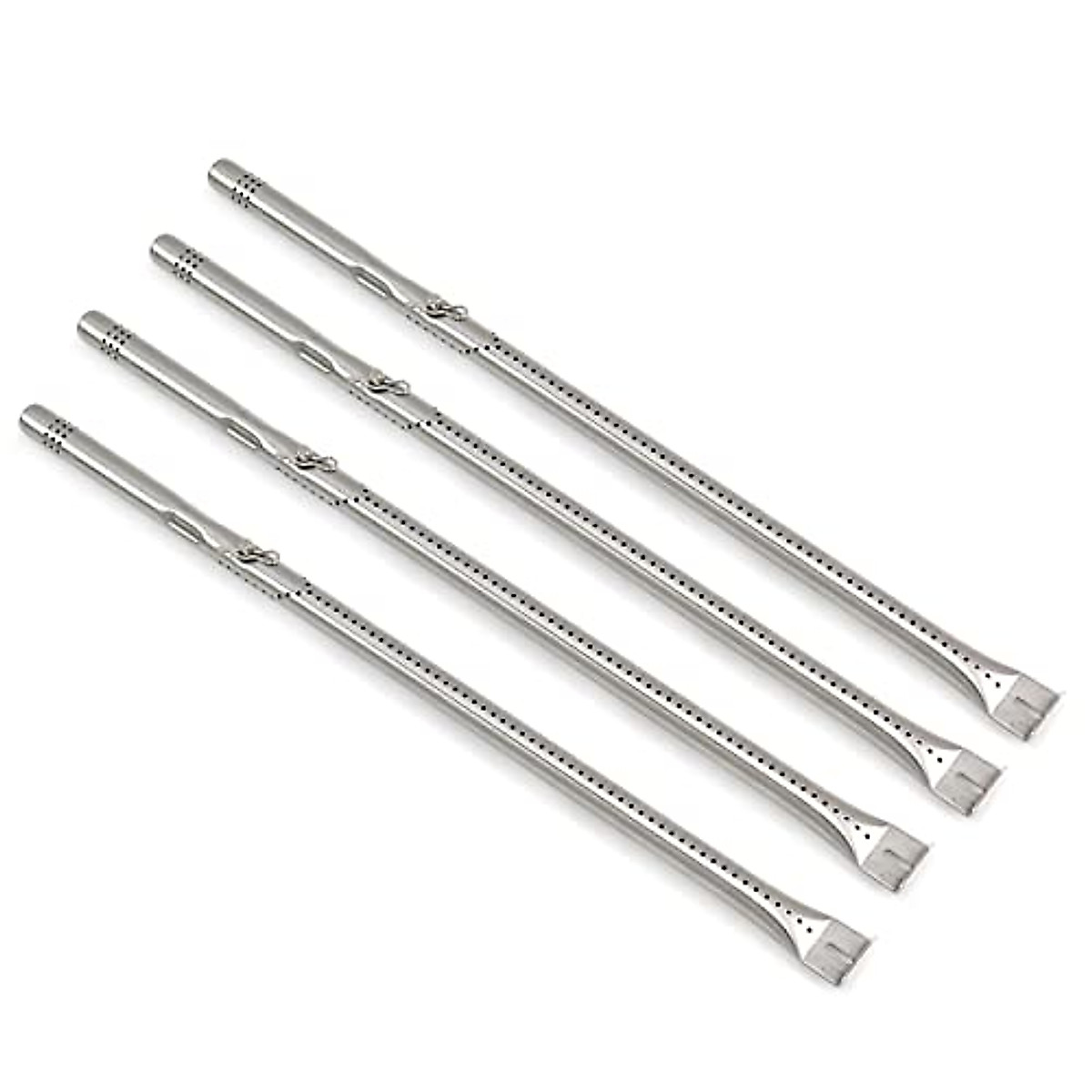 Grill Burner Tube for Charbroil 463347518 463243518 463275517 463373019 463275717, Charbroil Performance 475 Burner Gas Grill Replacement G470-5200-W1 G321-4C00-W1, Stainless Steel, 17 3/4", 4 Pack