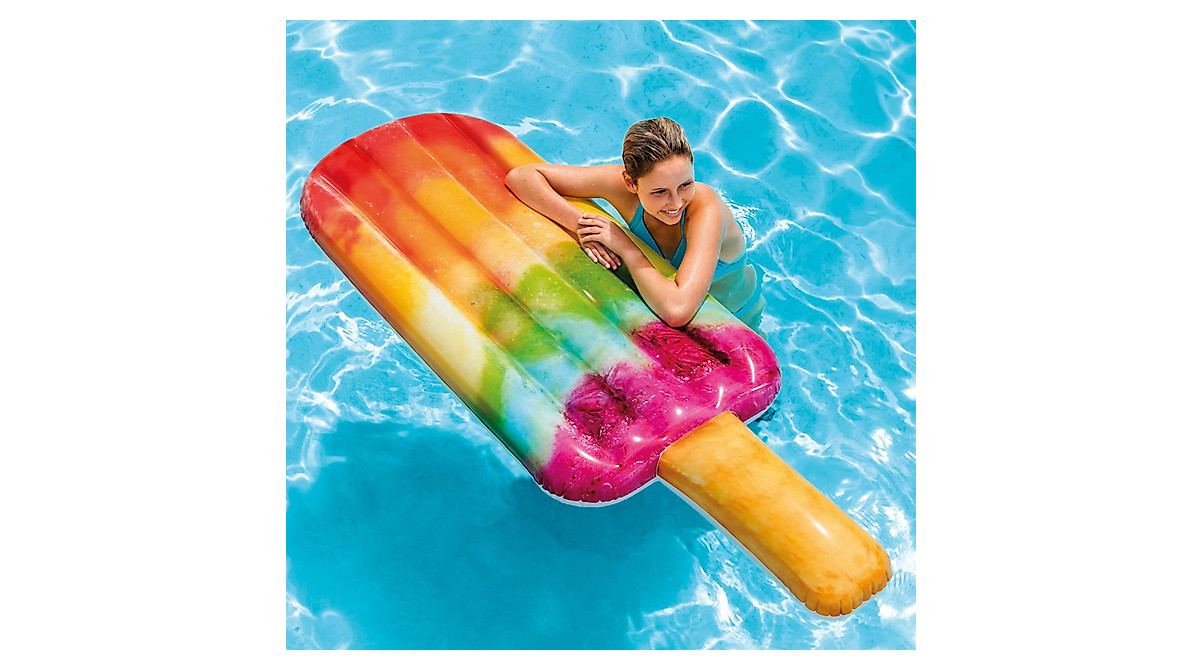 Cool Down with Intex Inflatable Popsicle Pool Float
