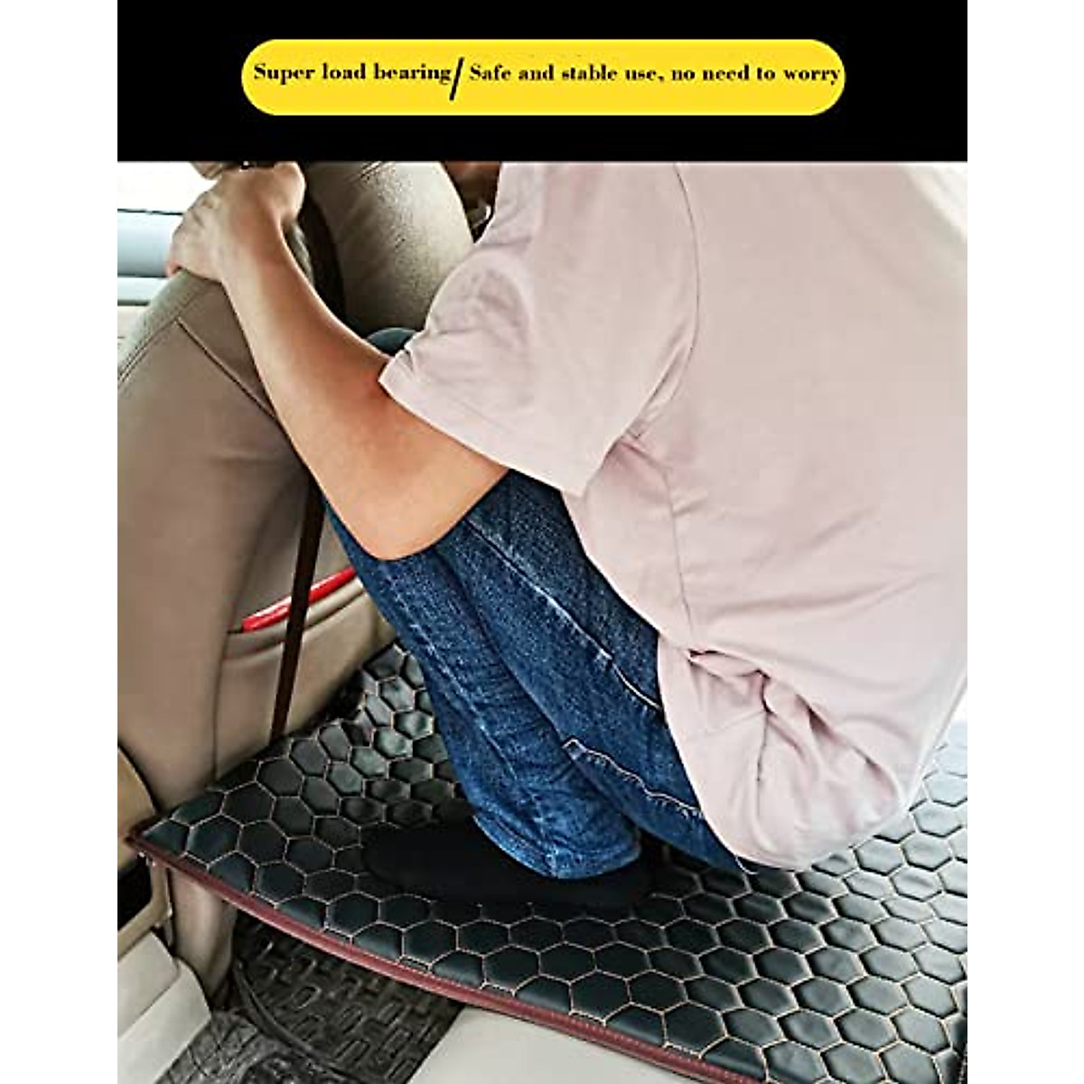 LXX Car Folding Mattress,Non Inflatable Mattress,Car Mattress,Car Bed Mattress,Black