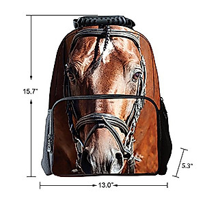 Ibeauti Unisex School Backpack, Large Capacity 3D Vivid Animal Shark Backpack Back To School Bag Backpack (Shark)