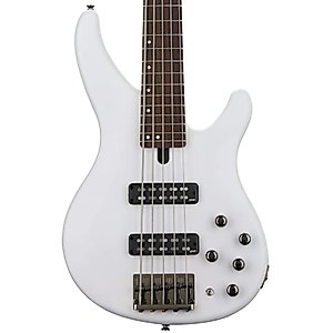 Yamaha TRBX505 TWH 5-String Premium Electric Bass Guitar,Translucent White