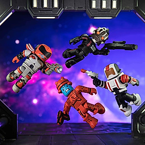 Roblox Action Collection - Star Commandos Four Figure Pack [Includes Exclusive Virtual Item]