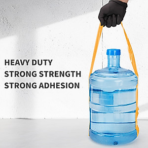 Yellow Duct Tape Heavy Duty Waterproof, 40 Yards X 2 Inch, 9 Mils Thickness Strong Adhesive Sticky, No Residue, Easy Tear by Hand for Home Repairs Indoor Outdoor Crafts Packing HVAC and Construction