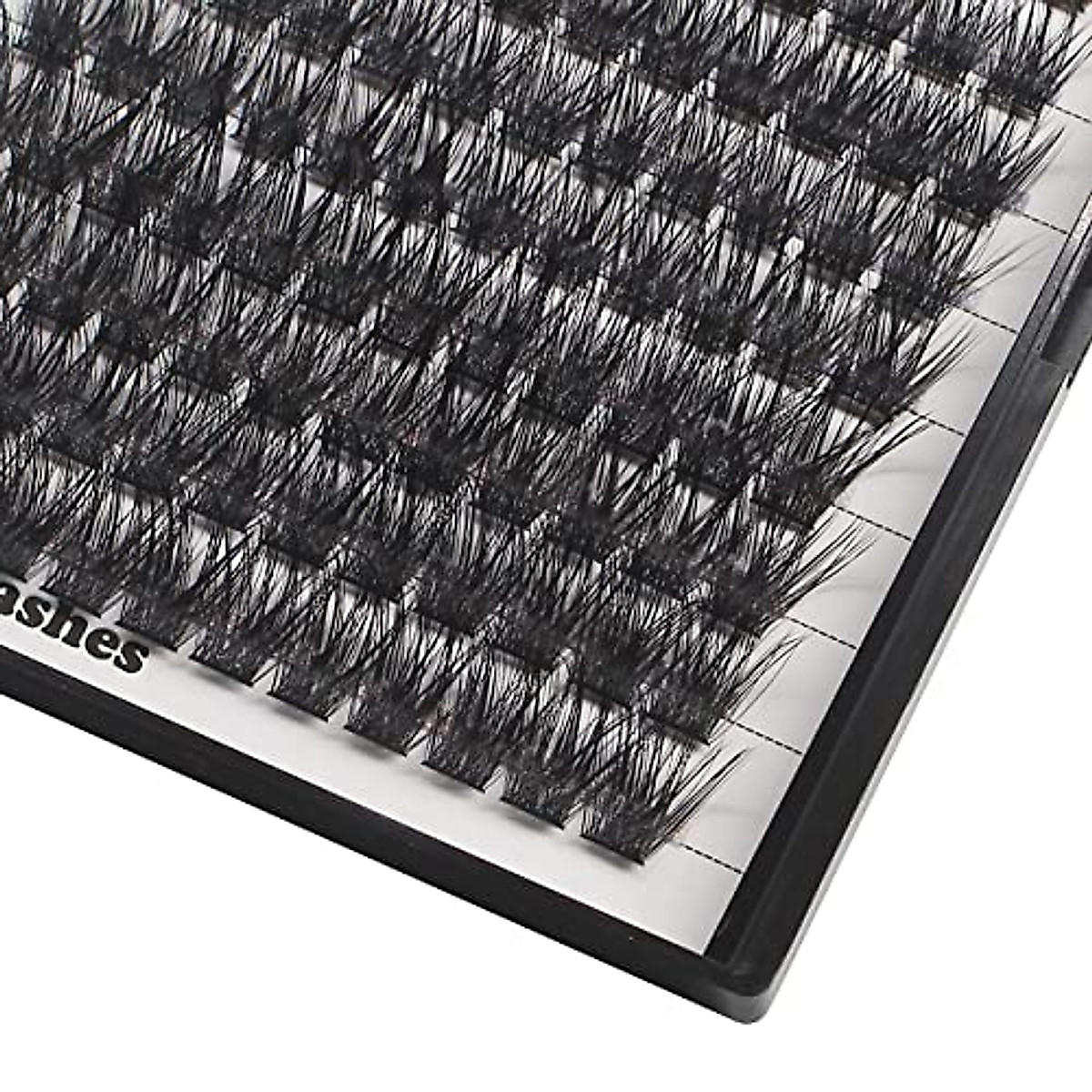 Hannahool 120pcs D Curl Individual Wide Stem Cluster DIY Eye Lashes Extensions Mixed 10-12-14-16mm/14-16-18mm/12-14-16mm Makeup Dramatic Volume Lashes (mixed 14-16-18mm)