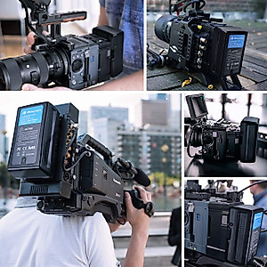 Powerextra V Mount V-Lock Battery 190Wh 13400mAh Compatible with Sony Video Camera Camcorder Broadcast LED Light Replacement Brick for DSLR