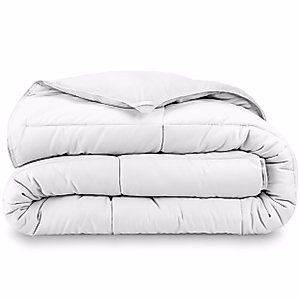 Bare Home Luxury 3 Piece Duvet Insert + Duvet Cover Set - Premium 1800 Ultra-Soft Brushed Microfiber - Easy Care (Twin/Twin XL, Dark Blue)