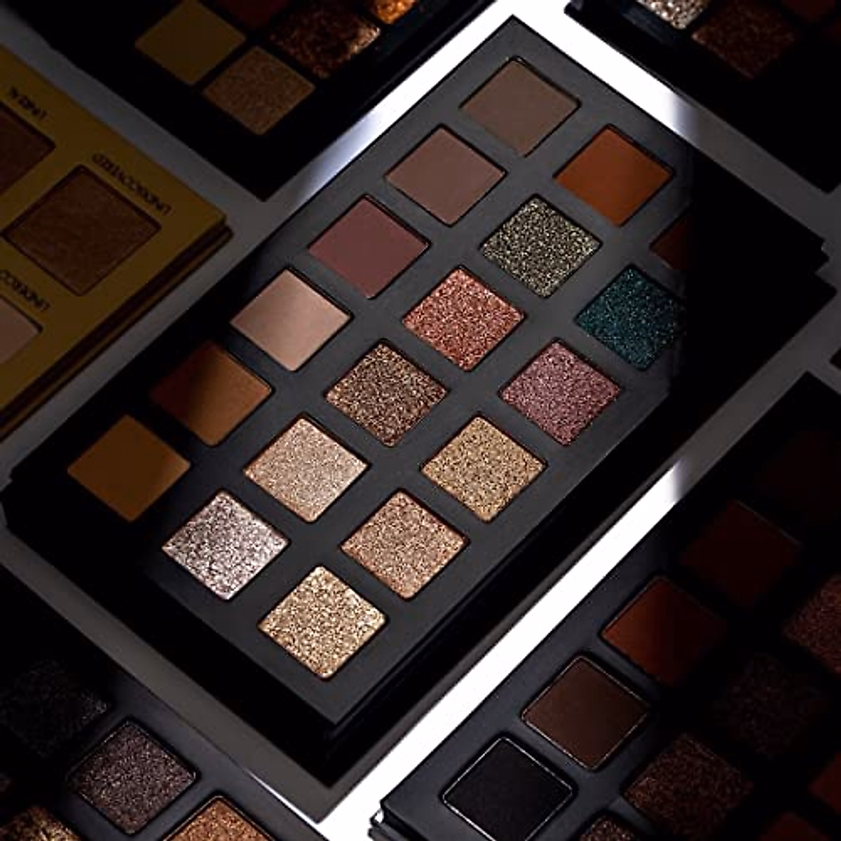 LORAC PRO Eyeshadow Palette, Fairytale Forest | Matte & Shimmer Makeup | Glitter | Mirror Compact | Cruelty Free, Gluten Free, Vegan