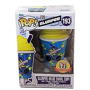 Funko Pop Slurpee Blue Swirl Cup 193 Exclusive 7 Eleven 2022