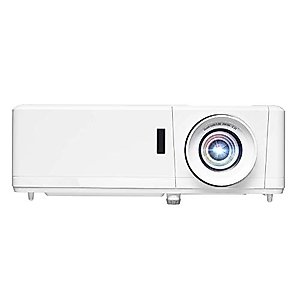 Optoma HZ39HDR Laser Home Theater Projector with HDR | 4K Input | 4000 lumens | Lamp-Free Reliable Operation 30,000 hours | Easy Setup with 1.3X Zoom | Quiet Operation 32dB | Crestron Compatible,White