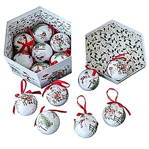 QAZIUY Christmas Balls Christmas Tree Decoration Colored Shatterproof Plastic Decorative Baubles 2.83" Christmas Plastic Ball Christmas Tree Ball Set Hanging Ball for Holiday Wedding Party