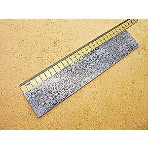 Poshland DBD- 48 Custom Handmade Damascus Steel Billet Knife/Blank Blade Making Bar
