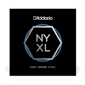 D'Addario NYS009 Single Plain Steel Guitar String, 009