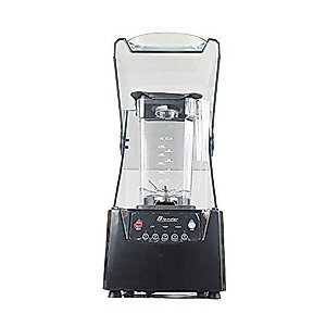 1.8L Professional Soundproof Blender 110V 2600W Multifunctional Smoothie Blender Mixer Commercial Smoothie Maker with Shield Quiet Sound Enclosure for Puree, Ice Crush, Shakes and Smoothies