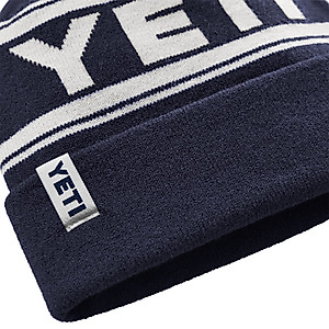 YETI Retro Knit Hat, Gray/Black
