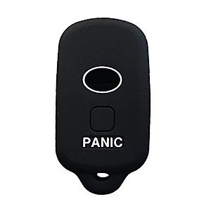 Rpkey Silicone Keyless Entry Remote Control Key Fob Cover Case protector Replacement Fit For Scion xA xB Toyota Celica Echo FJ Cruiser Highlander Prius RAV4 Tacoma Tundra Yaris HYQ12BBX HYQ12BAN