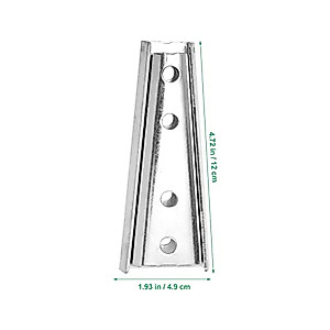 DOITOOL 4 Pairs Replacement Sofa Furniture Sectional Connector Furniture Connectors Bracket