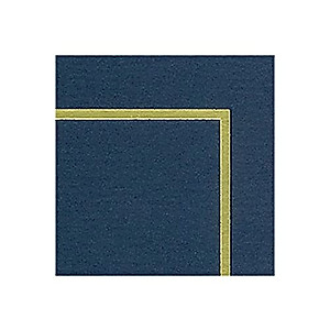 Southworth PF6 Certificate Jacket Navy w/Gold Border 88 lbs. 9-1/2 x 12 5/Pack