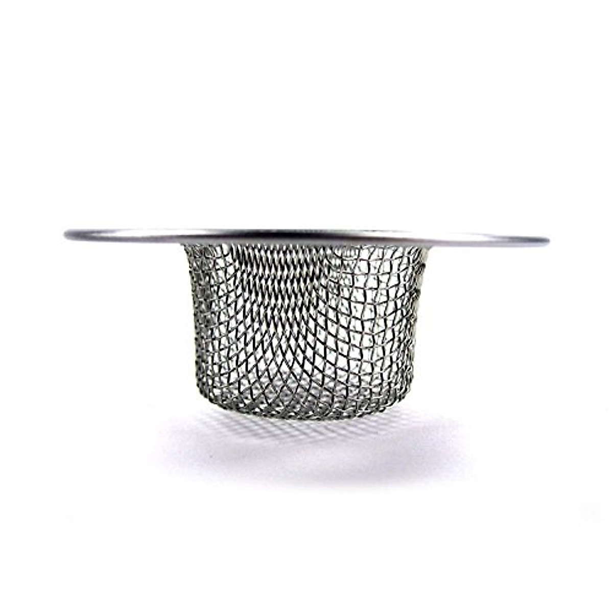 Iafand 2pcs Metal Sink Strainer Bathtub Drain Hole Hair Catcher Drain Hole Filter Trap