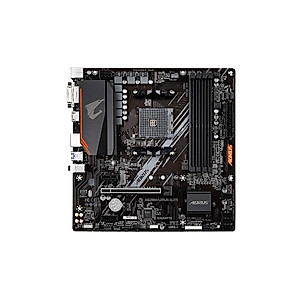 Gigabyte A520M AORUS Elite (AMD Ryzen AM4/MicroATX/5+3 Phases Digital PWM/Gaming GbE LAN/NVMe PCIe 3.0 x4 M.2/2 Display Interfaces/Q-Flash Plus/RGB Fusion 2.0/Motherboard)