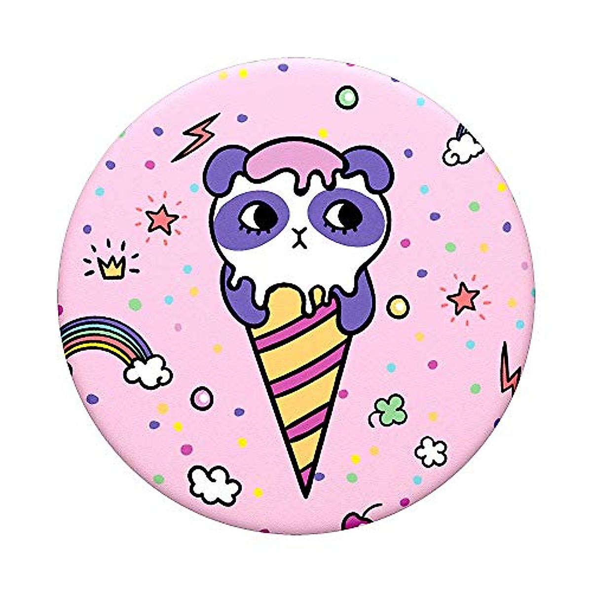 PopSockets: PopGrip Expanding Stand and Grip with a Swappable Top for Phones & Tablets - Sugar Bear