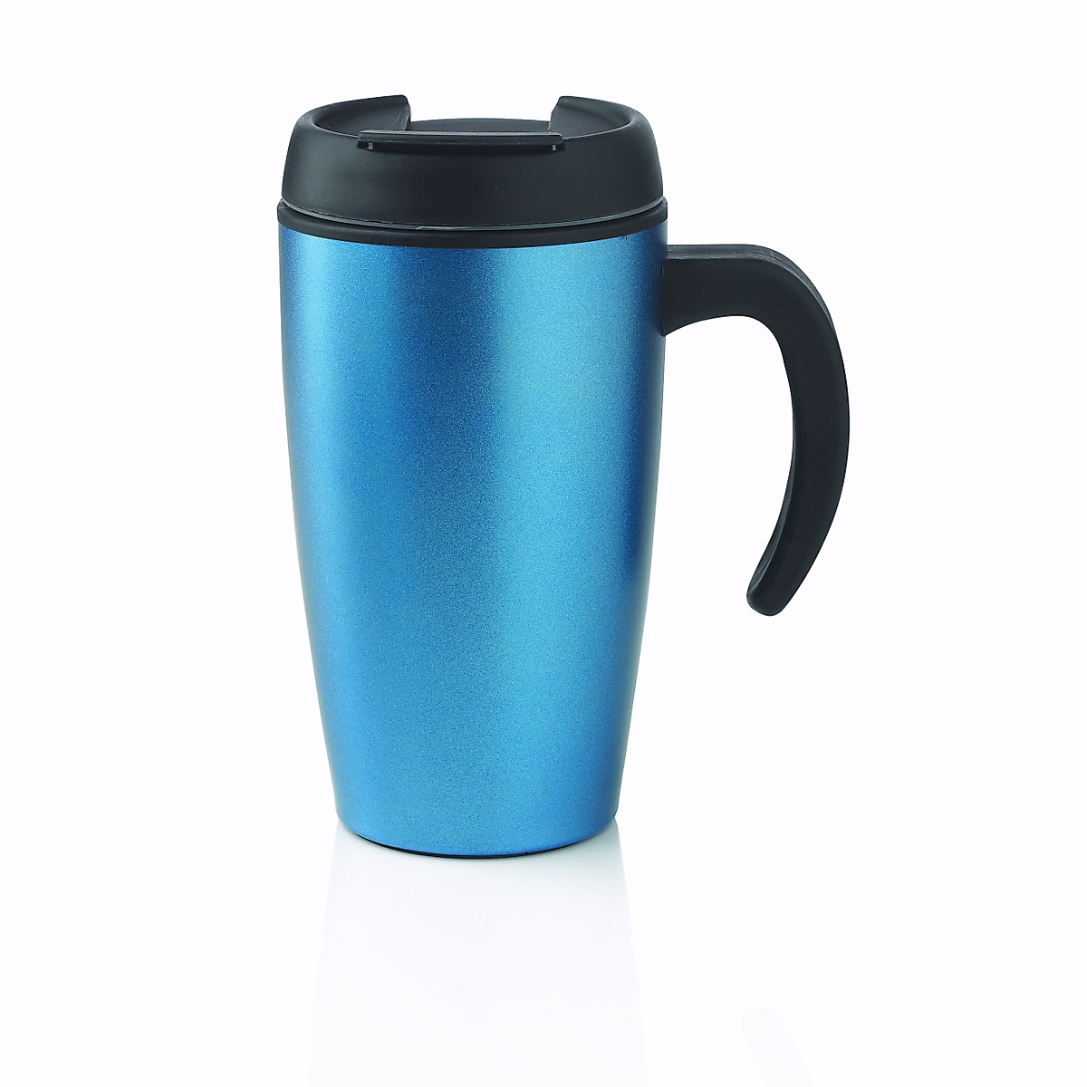 XD Design Small Stainless Steel 10-Piece Urban Mug, Blue