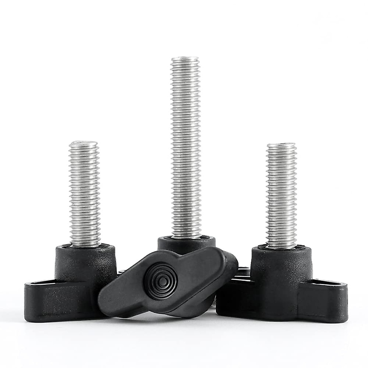 Yudesun Hardware Thumb Screws - M5 M6 M8 Stainless Steel Z-Shaped Handle Screw Wing Nut Knob Bolt Adjustable Clamping Handle Wingnut Knurled Thumbscrew Grip Handgrips