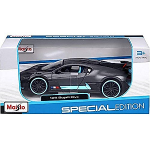 Bugatti Divo Dark Gray 1/24 Diecast Model Car by Maisto 31526