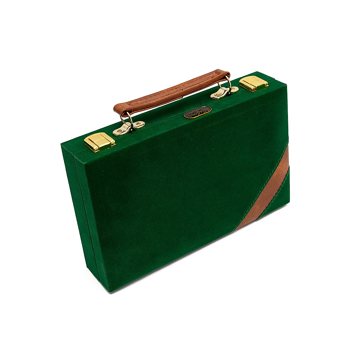 Bello Games New York, Inc. Fashion Avenue Double Six Designer Black Dominoes Professional Jumbo Size Tournament Set with Spinners and Score Board