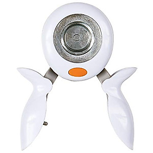 Fiskars 174360-1001 Medium Circle Squeeze Punch, 1 Inch, White , Navy Blue