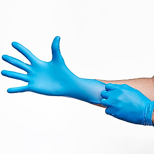 American Nitrile – Slate Powder Free Nitrile Gloves – Latex Free Disposable Gloves – Made in the USA