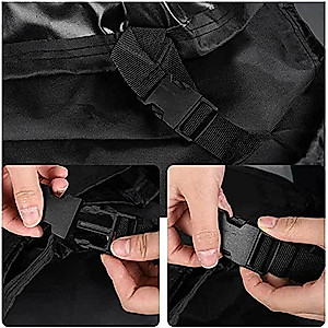 SHEUIMUIYA Waterproof Patio Lounge Chair Cover Heavy Duty Outdoor Chaise Chaise Lounge Covers Chair Covers Patio Furniture Covers Waterproof (L)