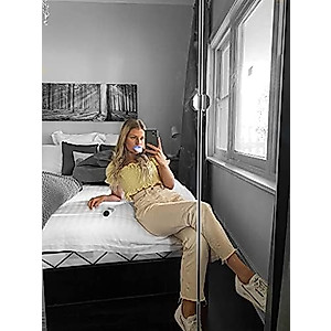 Active Wow 24k White Premium Teeth Whitening Kit - LED Teeth Whitening Kit, Teeth Whitening Light, Fluoride Free, Teeth Whitening Kit with LED Light - Mint Flavor, 30 Treatments