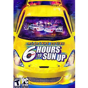 Midnight Outlaw: 6 Hours to Sun Up PC CD Racing Game ~ Enter an explosive world where nitrous erupts and rubber burns