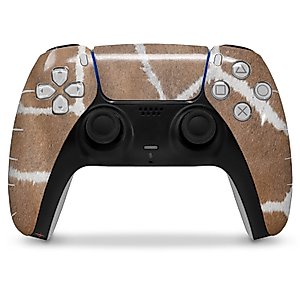 WraptorSkinz Skin Wrap compatible with Sony PS5 DualSense Controller Giraffe 02 (CONTROLLER NOT INCLUDED)