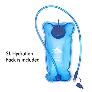 High Sierra HydraHike 20-Liter Hydration Backpack - Hydration Pack with 2-Liter Water Bladder - Ideal as Bike Hydration Pack, Hiking Hydration Pack, Running Hydration Pack