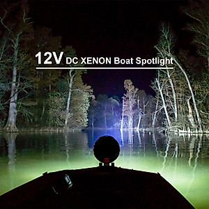 GOODSMANN TACTICPRO Powerful 2000 Lumen HID Spotlight/Floodlight Automotive/Garage/Emergency/Boating/Fishing/Hunting/Camping/Hiking/Patrolling Spotlight 9924-0011-06