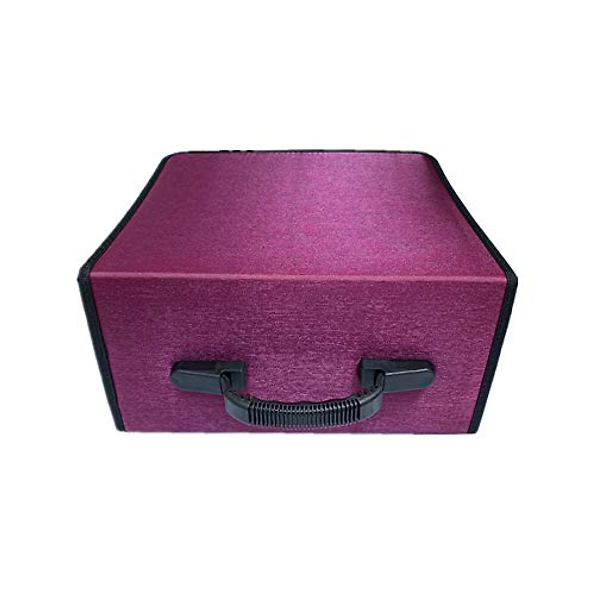 Penlonda CD/DVD Case Holder Organizer Wallet Sleeves Booklet Binder,Storage 400 Capacity Disc(Rose)