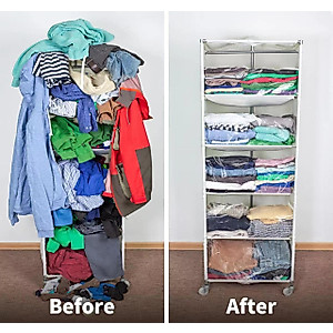 Xsourcer Zipper Storage Bags, Pack of 12, 3.5 Gallon Reclosable Plastic Storage Bags, Great Storage for Food, Clothing, Shoes, Office Supplies & Travel Essentials, 2 Mil Thick, Size 16" x 18"