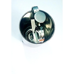 Stainless Steel MEDUVADA Maker for Perfectly Shaped & Crispy Medu Vada, Donut Maker Dispenser Medu Vada Mould South Indian Utensils Medu Wada Dispenser