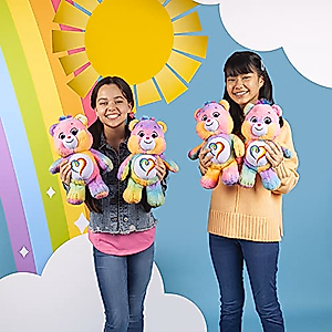 Basic Fun Care Bears | Togetherness Bear 35cm Medium Plush | Collectable Cute Plush Toy, Cuddly Toys for Children, Soft Toys for Girls Boys, Cute Teddies Suitable for Girls and Boys Ages 4 22077