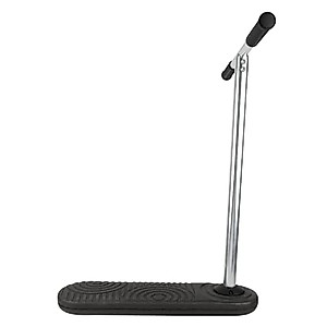 Junior Trainer Stunt Board Scooter - 360 Degree Spinning Base and T-Bar Rotation, Sturdy Base for Practicing Tricks (Black)