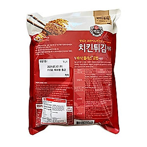Korean Beksul Authentic & Delicious Korean Taste Crispy Fried Chicken Mix 1Kg (1 Pack)