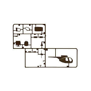 Italeri Models Ah-6 Night Fox Model Kit